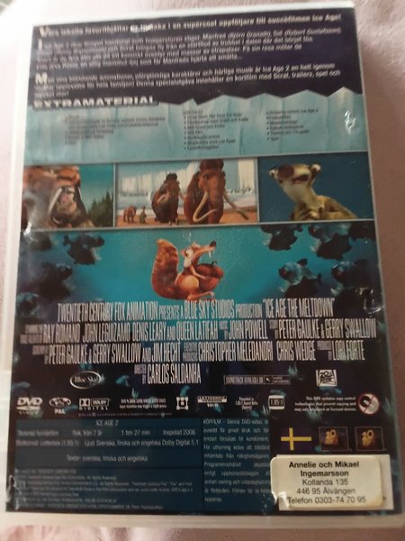 Ice Age 2 - Istiden har aldrig varit hetare (DVD) | Köp på Tradera ...