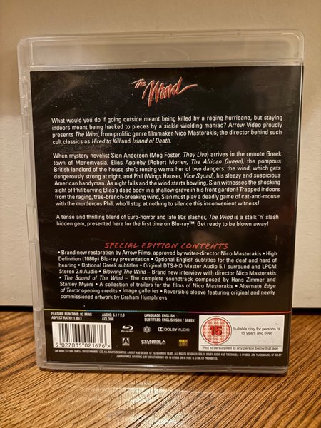 The Wind, Arrow, bluray | Köp på Tradera (702514921)