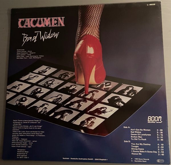 Cacumen - Bad Widow - LP | Köp på Tradera (702732011)