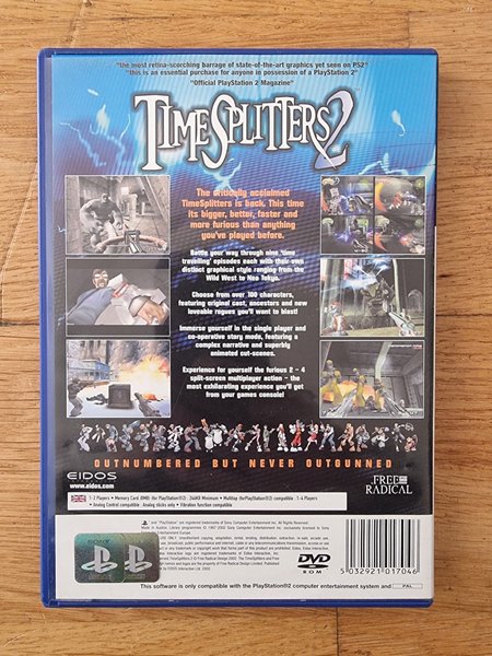 TimeSplitters 2 - PlayStation 2 | Köp på Tradera (704265028)