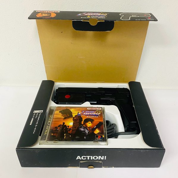 Time Crisis + Guncon Light Gun - .. | Köp från Mackapär på Tradera ...