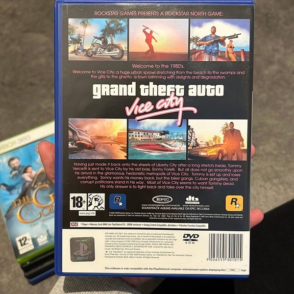 Grand Theft Auto Vice City - PlayStation 2 | Köp på Tradera (713218016)