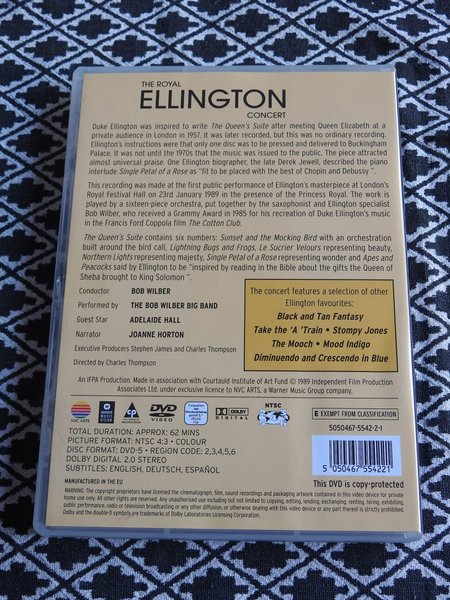 The Royal Ellington Concert - DVD | Köp på Tradera (733975655)