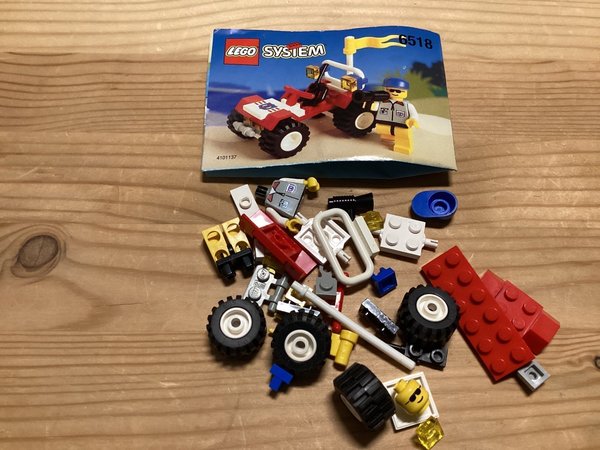 Lego set 6518 Baja Buggy 1996, komplett med byg.. | Köp på Tradera ...