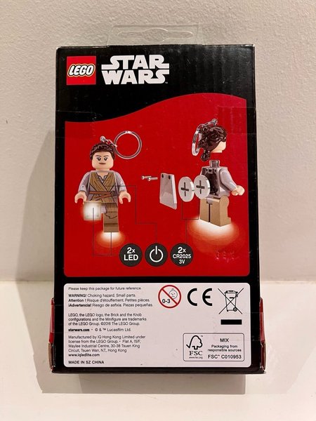 LEGO Star Wars Rey LED-nyckelring | Köp på Tradera (693201185)