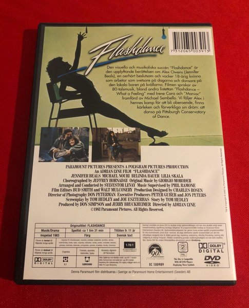 Flashdance (1983) Working Class Hero Dance Movi.. | Köp på Tradera (669165874)