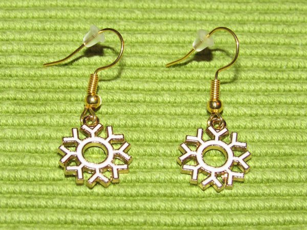 2 par örhängen med Jul motiv av emalj/rostfritt.. | Köp på Tradera ...