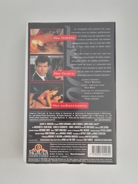 GoldenEye - James Bond 007 VHS | Köp på Tradera (697583547)