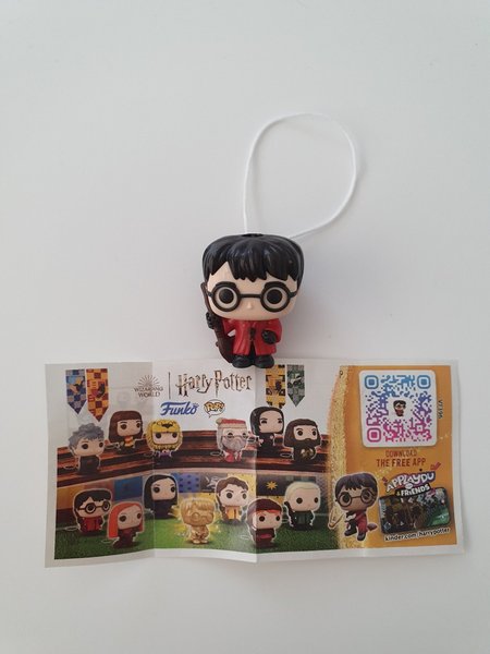 Harry Potter figur - Kinder Joy Harry Potter QU.. | Köp på Tradera ...