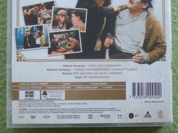 SVT - Det Bästa Med Albert & Herbert (1974-1988.. | Köp på Tradera (697284915)