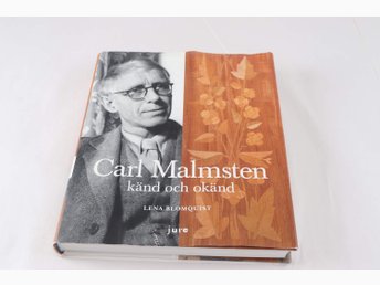 Bok, Carl Malmsten: Känd och okänd, Lena Blomquist | Barnebys