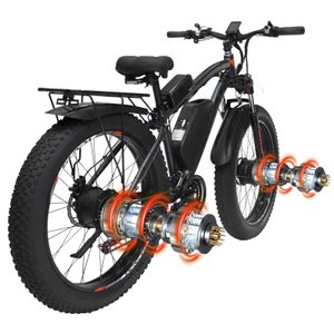 Offroad elcykel 2000W Kraftfull motor 48V 22AH .. | Köp på Tradera ...