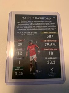 Wow! Rare Marcus Rashford - Black Edge Edition .. | Köp på Tradera ...