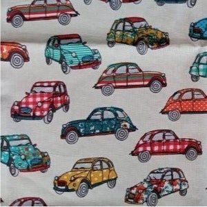 FRANSKT TYG CITROËN 2 CV LILLCITTRA lapptäcksty.. | Köp på Tradera ...